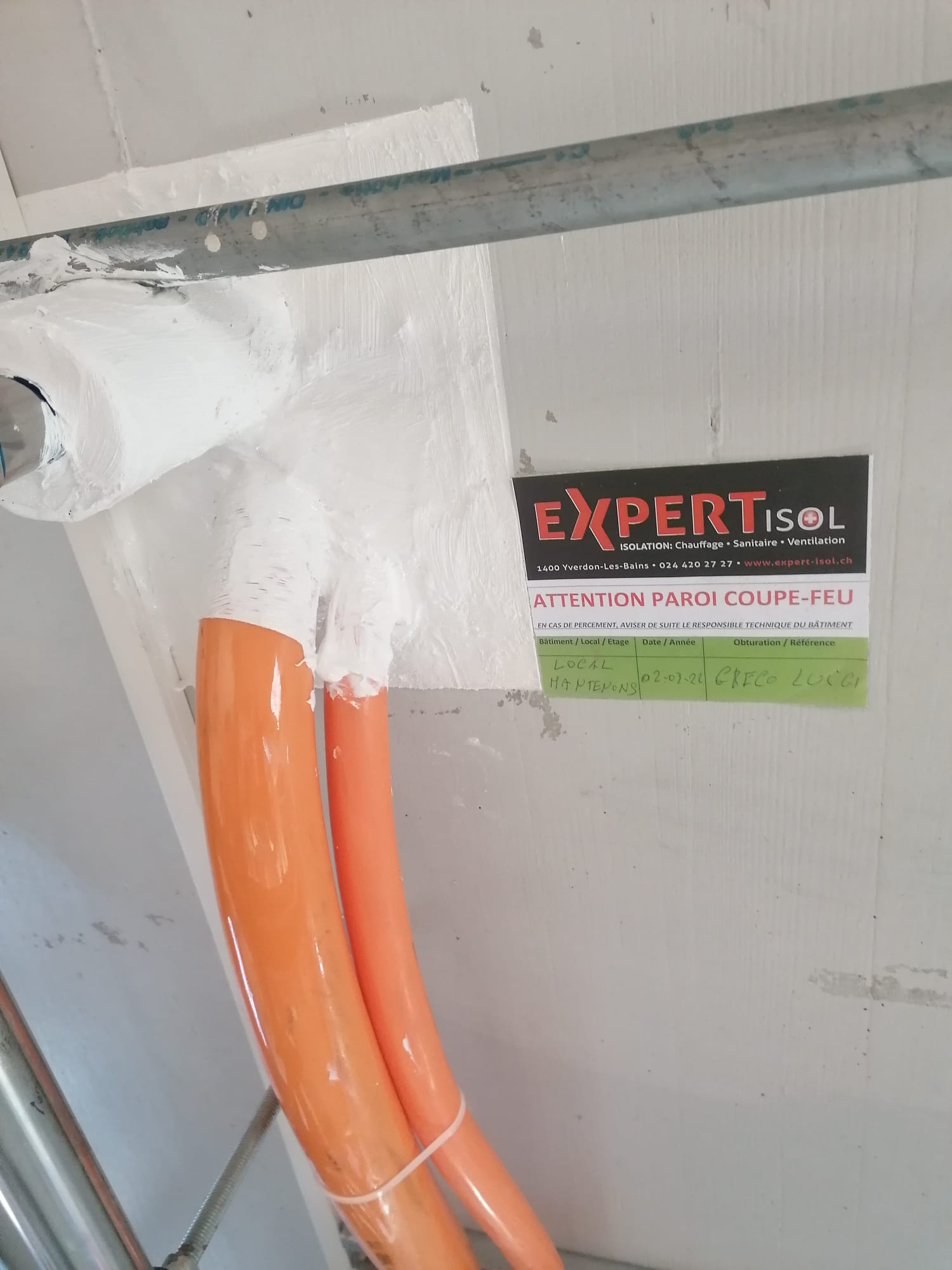 Protection Incendie – Coupe-Feu & Obturation pour la Sécurité de Votre Bâtiment - Expert Isol SA